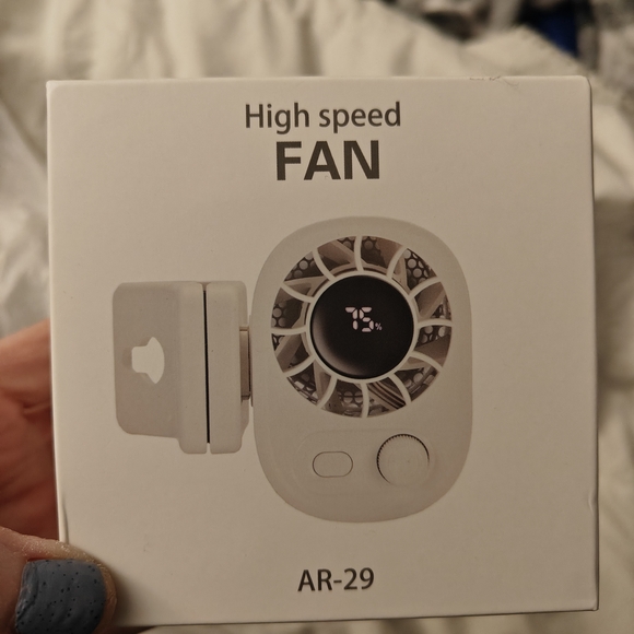 Wearables | High Speed Portable White Fan | Poshmark
